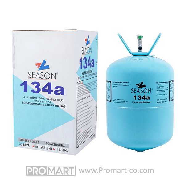 مشخصات فنی، قیمت و خرید گاز R134 سیزن - ProMart - پرومارت