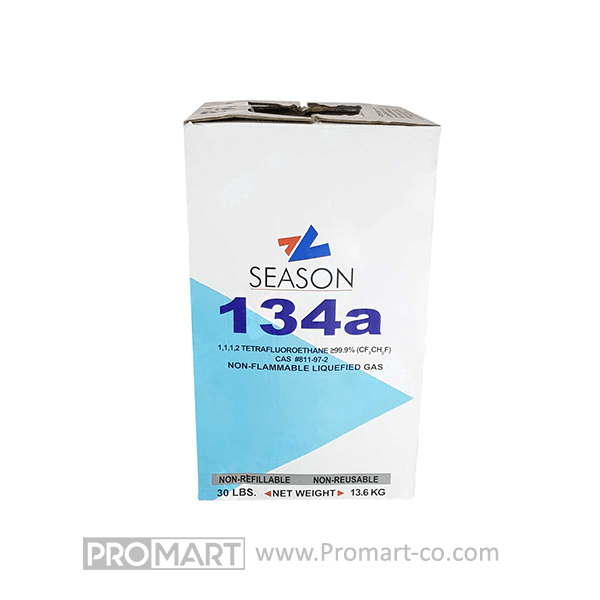 مشخصات فنی، قیمت و خرید گاز R134 سیزن - ProMart - پرومارت